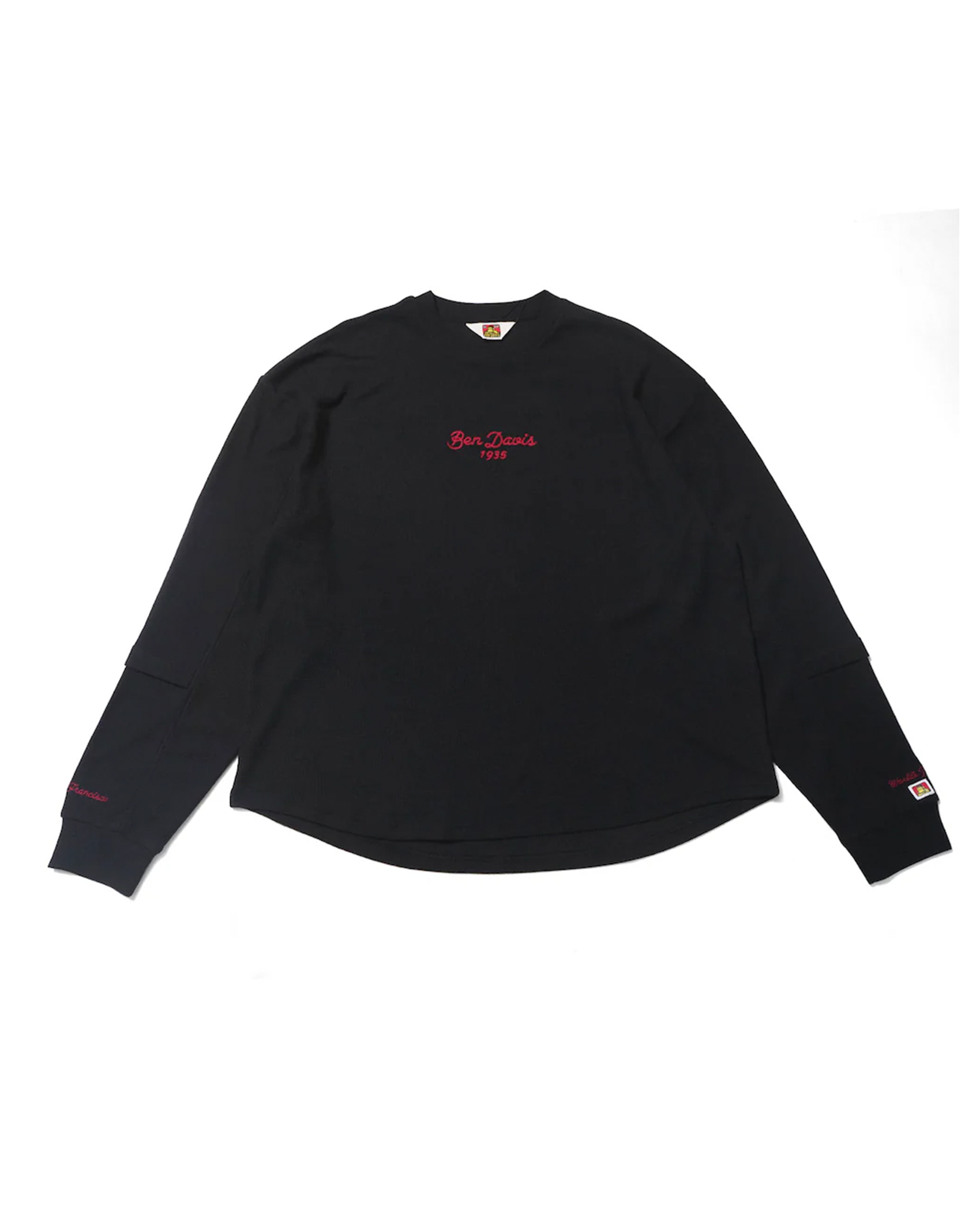 Ben Davis Japan Embro Waffle Long Tee | Goodluck Bunch