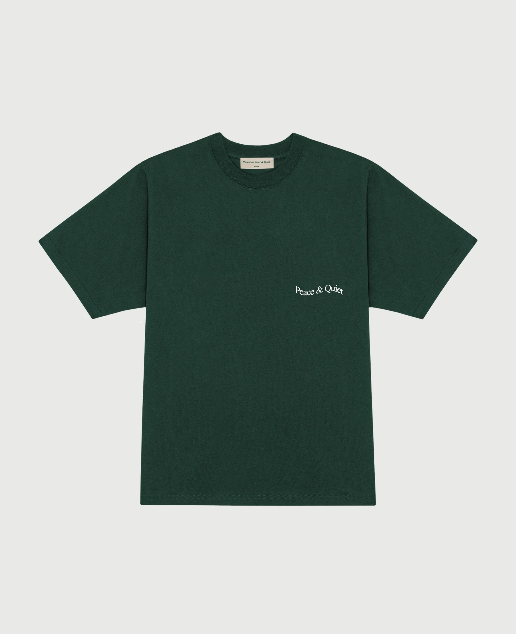 Museum of Peace & Quiet Wordmark Tee | Goodluck Bunch