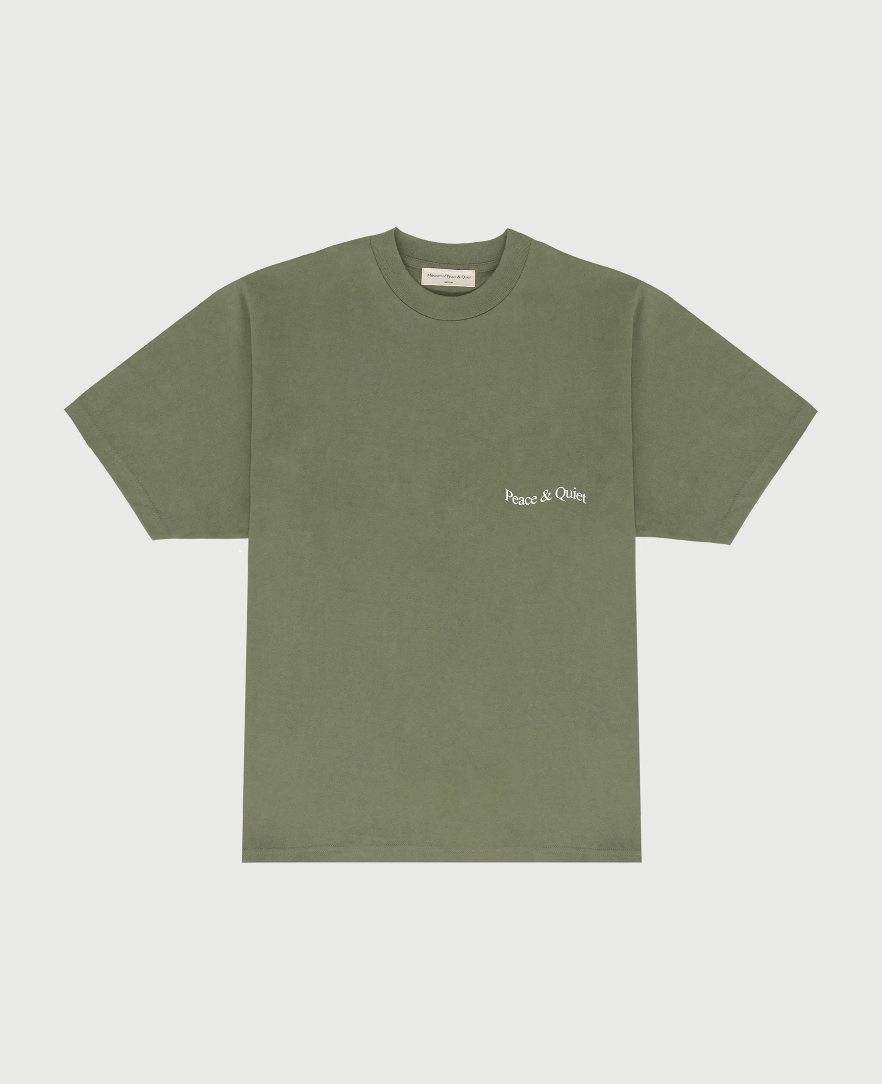 Museum of Peace & Quiet Wordmark Tee | Goodluck Bunch