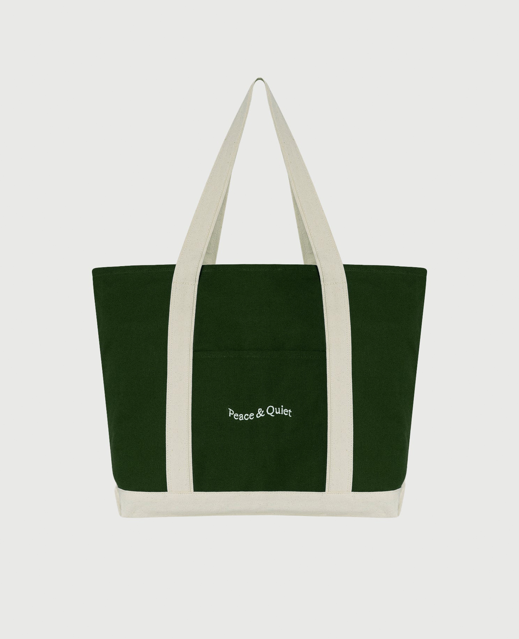 Museum of Peace & Quiet Wordmark Boat Tote | Goodluck Bunch