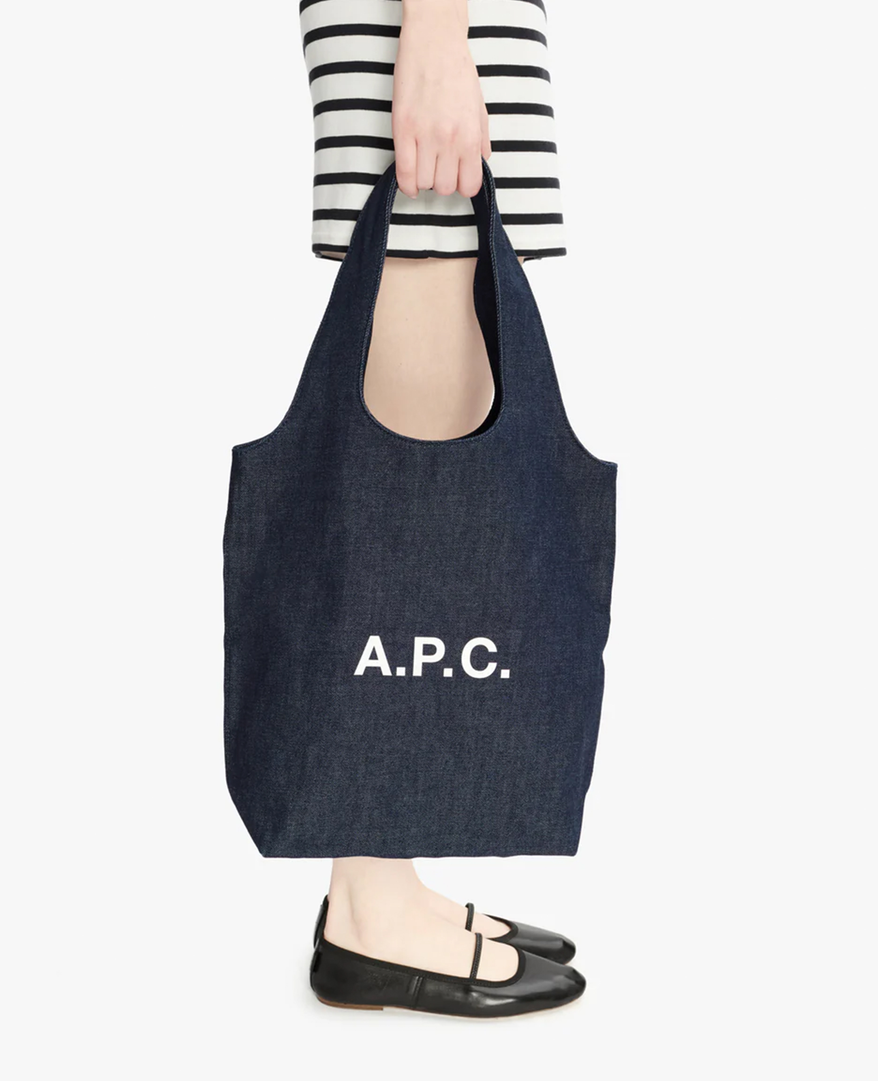 A.P.C. Small Ninon Tote Bag | Goodluck Bunch